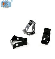 China TOPELE IEC Conduit Fasteners - Black Enamel Steel Clamps 1/2