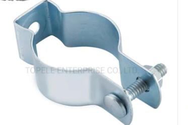 China UL Standard Steel Conduit Hanger with Bolt and Nut for EMT IMC Rigid Conduit 1/2 to 4 Inch for sale