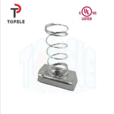 China Metal Channel Stainless Steel Long Spring Nut Hot DIP Galvanized Electroplate for sale