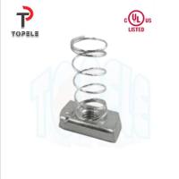 China Hot DIP Galvanized Electroplate Stainless Steel Long Spring Nut M6 M8 for sale
