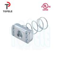 China Hot DIP Galvanized Electroplate Stainless Steel Long Spring Nut M6 M8 for sale