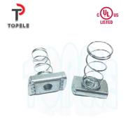 China Hot DIP Galvanized Electroplate Stainless Steel Long Spring Nut M6 M8 for sale