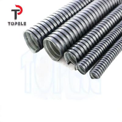 China Galvanized Flexible Steel Conduit Tube 1/2 Inch 16mm EMT Conduit for Cable Protection for sale