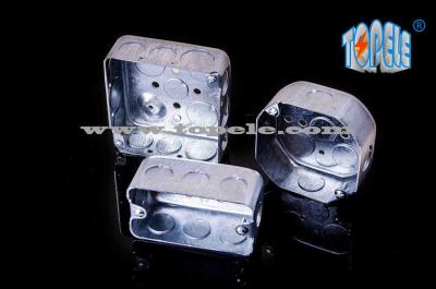 China Steel Square Junction Box Electrical Boxes And Covers For Lighting Fixtures for sale