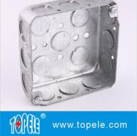 China Steel Square Junction Box Electrical Boxes And Covers For Lighting Fixtures for sale