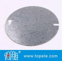 China Round Gang Electrical Boxes And Covers Weatherproof Flat Use To Attach Switches for sale