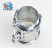 China 20mm-50mm EMT Conduit Fittings - IEC61386 Zinc Set Screw Connector for 600V+ Electrical Systems for sale
