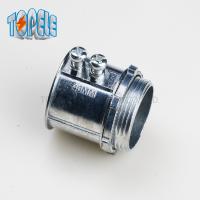 China 20mm-50mm EMT Conduit Fittings - IEC61386 Zinc Set Screw Connector for 600V+ Electrical Systems for sale