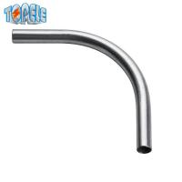 China IEC 61386 EMT Conduit 90 Degree Elbow Fittings - 20mm to 50mm Galvanized Steel Electrical Conduit Connectors for sale