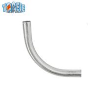 China IEC 61386 EMT Conduit 90 Degree Elbow Fittings - 20mm to 50mm Galvanized Steel Electrical Conduit Connectors for sale