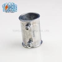 China IEC 61386 Zinc Die Cast Set Screw EMT Coupling 20mm 25mm 32mm 40mm 50mm Electrical Conduit Fittings for sale