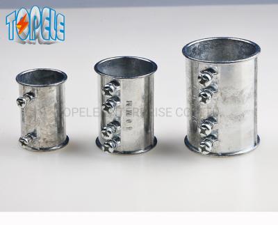 China IEC 61386 Zinc Die Cast Set Screw EMT Coupling 20mm 25mm 32mm 40mm 50mm Electrical Conduit Fittings for sale