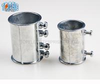 China IEC 61386 Zinc Die Cast Set Screw EMT Coupling 20mm 25mm 32mm 40mm 50mm Electrical Conduit Fittings for sale