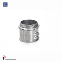 China IEC 61386 Zinc Die Cast Set Screw EMT Connector 20-25mm Conduit Fitting for sale