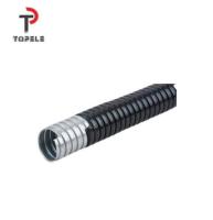 China IEC 61386 PVC Coated Flexible Metal Conduit 20mm to 50mm Metric Thread for sale