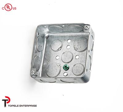 China TOPELE Steel Rectangular Switch Handy Box with Single Gang , 58351, 1-7/8