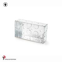 China BS4662 GI Switch One Gang / Two Gang Electrical Boxes And Covers, GI Conduit Boxes for sale