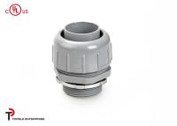 China 1/2-Inch Liquidtight Nonmetallic Straight PVC Conduit Fitting Connector - 6/6 Nylon Material with UL Certification for sale