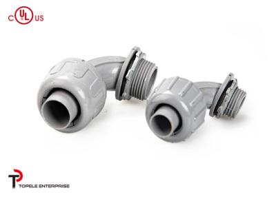 China PVC Plastic Non Metallic Connectors Flexible Conduit Fittings 1/2 to 2 Inch for sale
