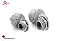 China PVC Plastic Non Metallic Connectors Flexible Conduit Fittings 1/2 to 2 Inch for sale