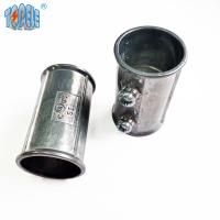 China TOPELE Zinc Die Cast EMT Set Screw Coupling 1/2 to 4 Inch Electrical Conduit Fittings UL Listed for sale