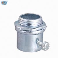 China Galvanized EMT Steel Set Screw Connectors Compression / Set Screw Type for sale