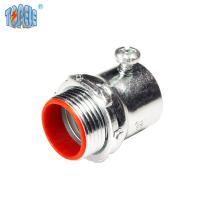 China Topele UL Listed EMT Steel Set Screw Connector 1/2 to 4 Inch Galvanized NPT for sale