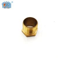 China Long / Short Type Male Threaded Brass Hexagon Bush 15mm 20mm 25mm for sale