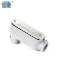 China LR/LL/C/T/LB Threaded Rigid Aluminum Conduit Body with Cover - NPT Threaded 1/2
