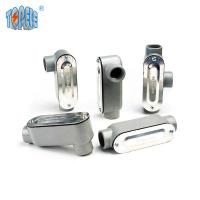 China LR/LL/C/T/LB Threaded Rigid Aluminum Conduit Body with Cover - NPT Threaded 1/2