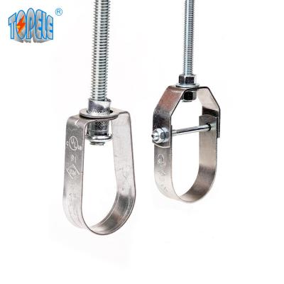China UL Certified Carbon Steel Clamp Clevis Hanger Pipe Fittings 1/2 to 24 Inch for sale