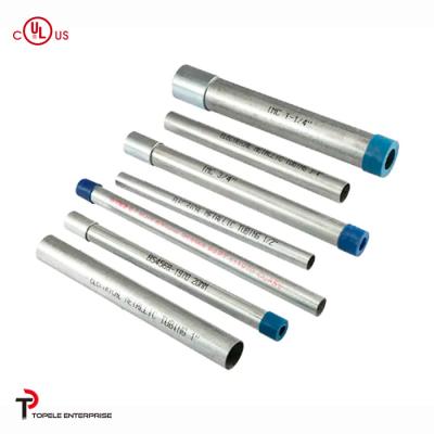China TOPELE 1/2-4 Inch Aluminum Rigid Conduit 3.05 Meter Lightweight Corrosion Resistant for sale