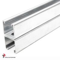 China 41x21mm & 41x41mm Mild Steel Slotted Strut C Channel with 1.5-3.0mm Thickness for Construction Support for sale