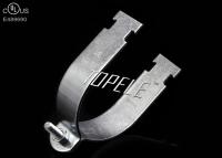 China UL Certified Galvanized Steel Strut Clamps 1/2