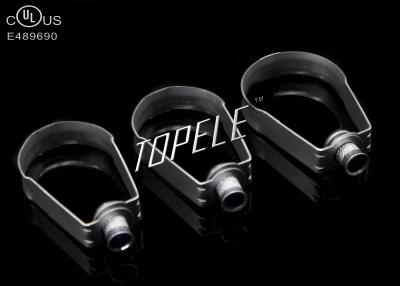 China UL Customized Steel Pipe Clamps For Suspending Insulated Pipe , Vertical Adjustment for sale