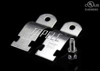 China UL Certified Galvanized Steel Pipe Clamps 1/2 to 4 Inch Strut Straps Custom Sizes for sale