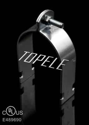 China UL Certified Galvanized Steel Pipe Clamps 1/2