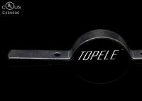 China Black Steel Pipe Clamps Zinc Plated 1/2