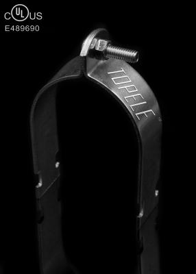 China UL Certified Galvanized Steel Strut Clamps 1/2