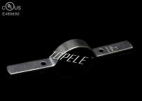 China Zinc Plated Black Steel Pipe Clamps 1/2