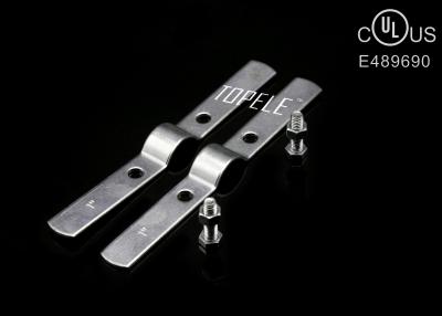 China Zinc Plated Black Steel Pipe Clamps 1/2