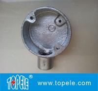 China One Way Terminal Electrical Emt Fittings Conduit Circular Junction Box for sale