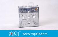China Galvanized Steel Electrical Boxes And Covers Single Gang for sale
