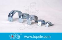 China Galvanized 1 Inch EMT Conduit Fittings - One Hole Strap in Zinc-Plated Steel for 1/2