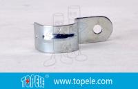 China Galvanized 1 Inch EMT Conduit Fittings - One Hole Strap in Zinc-Plated Steel for 1/2