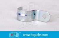 China Galvanized 1 Inch EMT Conduit Fittings - One Hole Strap in Zinc-Plated Steel for 1/2