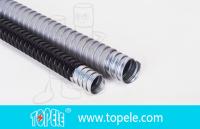 China TOPELE Galvanized Steel PVC Flexible Conduit 1/2 to 4 Inch Grey Electrical Conduit for sale