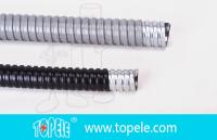 China TOPELE Galvanized Steel PVC Flexible Conduit 1/2 to 4 Inch Grey Electrical Conduit for sale