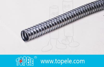 China GI Electrical Flexible Steel Conduit 3/8 to 4 Inch Galvanized Corrosion Resistant for sale