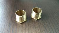 China Brass Male Conduit Bushing Hex Head Threaded 15mm to 50mm for Electrical Fittings for sale